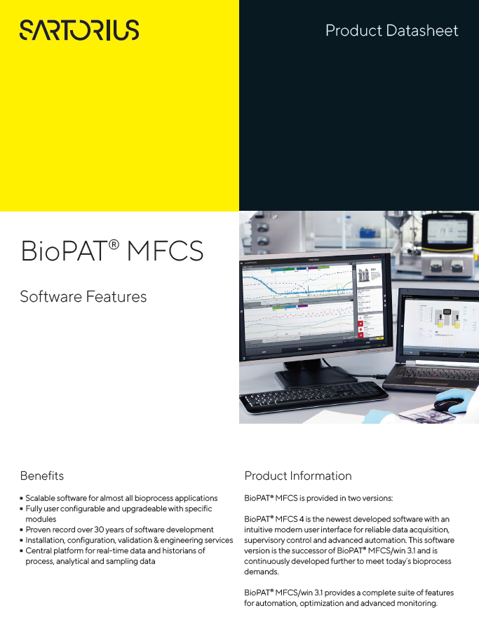 Bioprocesna rješenja brošure - Sartorius Croatia